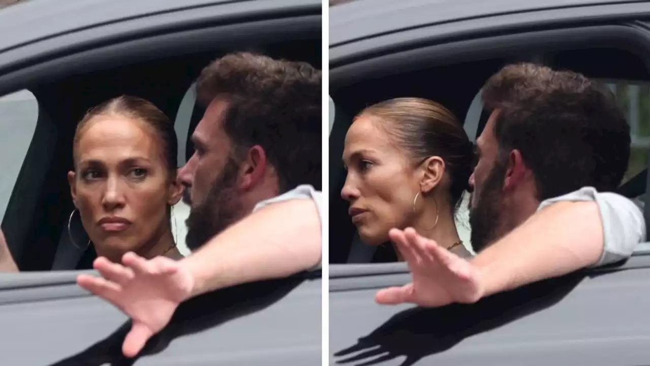 Ben Affleck And Jennifer Lopez Spotted In ‘tense Moment