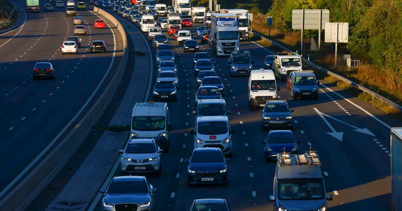 M6 Live Updates As Motorway Blocked After Vehicle Fire Traffic And