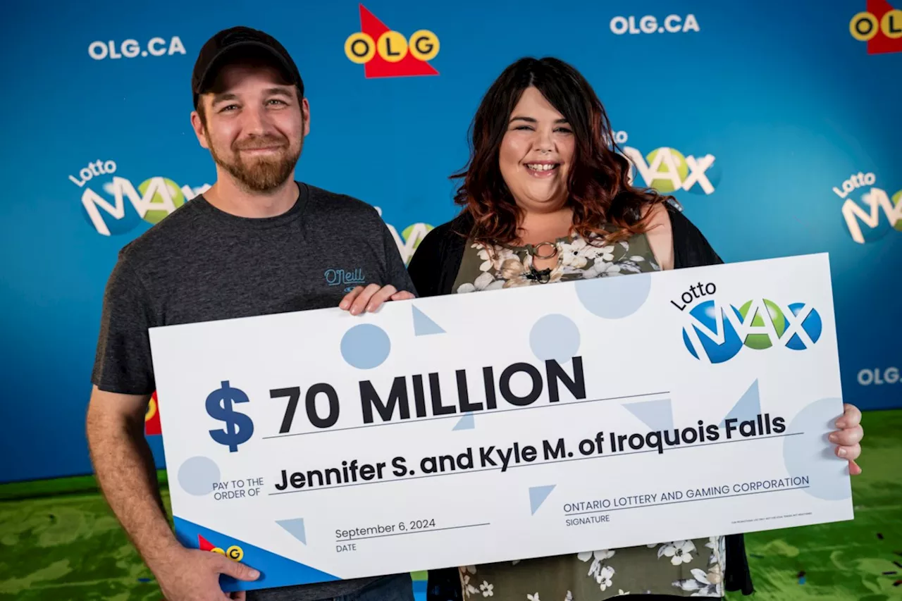 Northern Couple Wins 70m On First Ever Lotto Max Ticket Canada